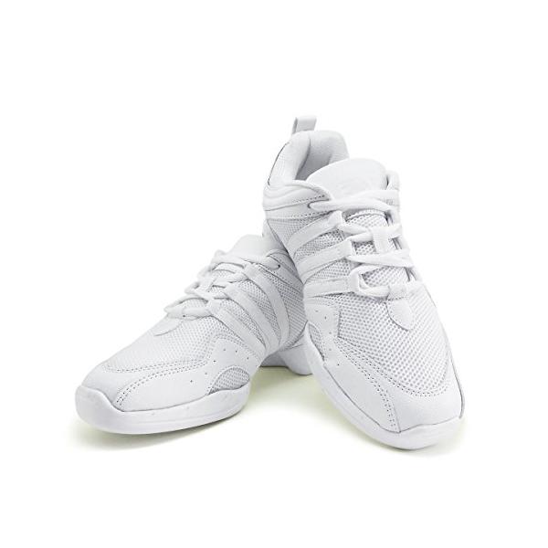 ダンスシューズ・ホワイト 23.5 cm ・・Size:23.5 cmColor:ホワイト・世界的にも有名なダンス用品メーカーとの共同開発によるダンススニーカーです。ジャズダンス、チアダンスなど様々なダンスにご利用いただけます。どのような、...