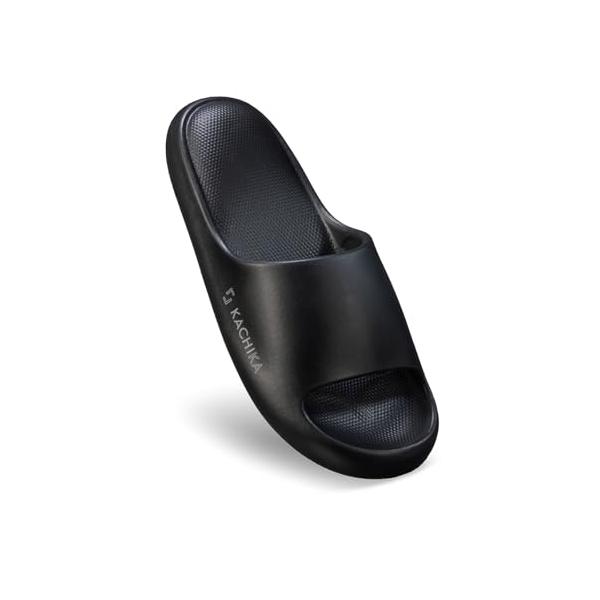 カジュアルブラック/26.0~26.5 cm/SP-air-BK-26・Size:26.0~26.5 cmColor:ブラック・?最高のリカバリー体験をあなたにKACHIKAの超臨界流体技術のスリッパはCO?やN?を超臨界状態で発泡させる独...