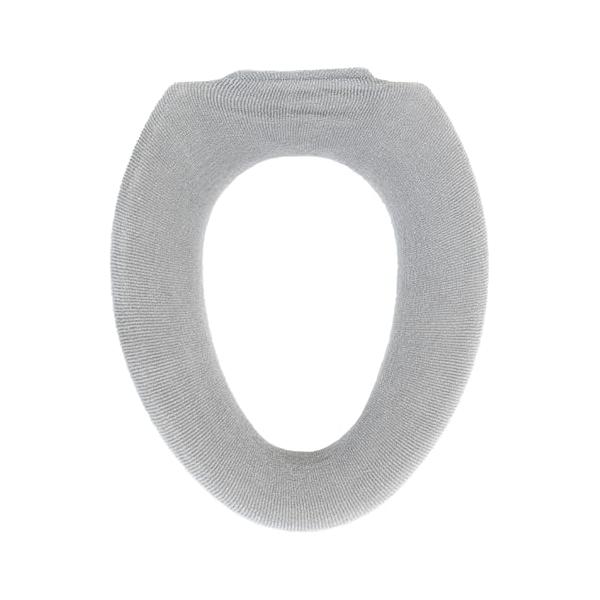 便座カバー(O型)グレー/便座カバー(O型)/4548622398267・Color:グレーStyle:便座カバー(O型)・パッケージ個数:1・品質：表糸 アクリル100％、芯糸 ナイロン91%・ポリウレタン9％・生産国：中国・重量：50グ...