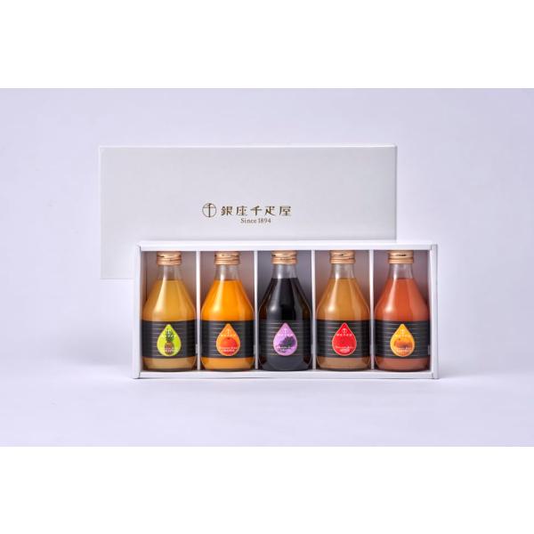 -/5本/-・Size:5本・・みかん・ぶどう・りんご・グレープフルーツ・パイナップル　各180ml