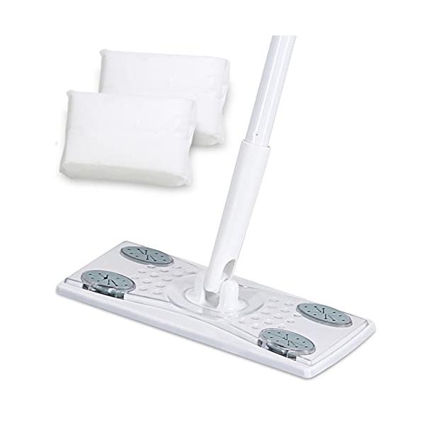 ホワイト&amp;グレー/-/-・Color:ホワイト&amp;グレー・パッケージ個数:1・フロアワイパー基本情報：フロアワイパー本体サイズ：25.0×11.0×120.0cm。フロアワイパー重量：460g。フロアワイパー カラー：4色。ブ...