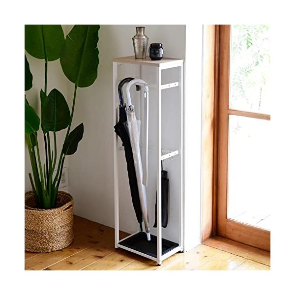 傘掛け幅30ナチュラル/幅30/RUS-30(NA2/MWH)・Color:ナチュラルStyle:傘掛け幅30・パッケージ個数:1・2023年4月より仕様変更し、傘がかけやすくなりました。スリムでスマートな傘掛け木製の天板とスチールの本体で...