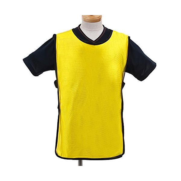 ・黄10枚セット  ・・Color:黄10枚セット・軽量速乾サイドレスタイプで脱ぎ着がらくらく 無地 カラービブスとなります。・フットサル・サッカーやバスケといったチーム戦競技のチーム分けに最適です。・メッシュ性の生地でとても軽く、また速乾...