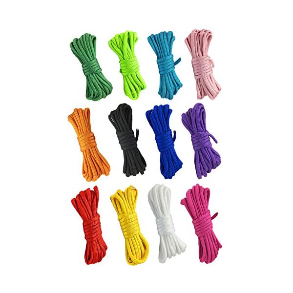パラコードカラー/Medium/YINKE・Color:カラーSize:Medium・パッケージ内容セットには、パラコードは12色のカラーバリエーションがあり、長さは3ｍ、直径は4mm、 十分なです。カラフルなセットはさまざまなニーズを満た...