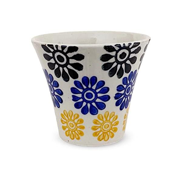 カップ/-/4573540373638・パッケージ個数:1・材質：陶器（食器洗い機使用可能、食器乾燥機使用可能）、電子レンジ使用可能・サイズ（約）：径7.7x高さ6.8cm 重量（約）：86ｇ・容量（約）：140cc（満水時）・小紋デザイン...