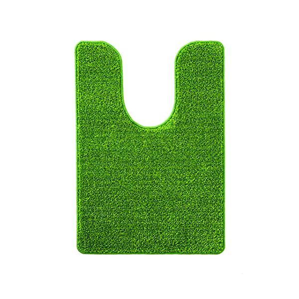 ・グリーン 70×100×高さ1.5cm、(Uの部分)幅24×奥行き40cm 254521・トイレが素敵な庭のように生まれ変わる、芝生のようなトイレマット。・[サイズ]約70×100×高さ1.5cm、(Uの部分)約幅24×奥行き40cm・[...