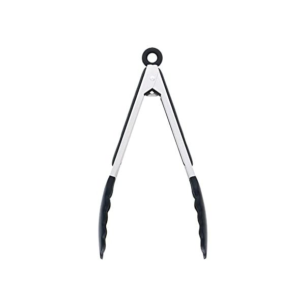 a. シリコン 24cm 1本ブラック/24cm/24cm・Style:a. シリコン 24cm 1本・パッケージ個数:1・パスタの盛り付けやサラダの取り分けに・サイズ:3.5×27×3.5cm・重量:0.115kg・材質:本体/ステンレス...