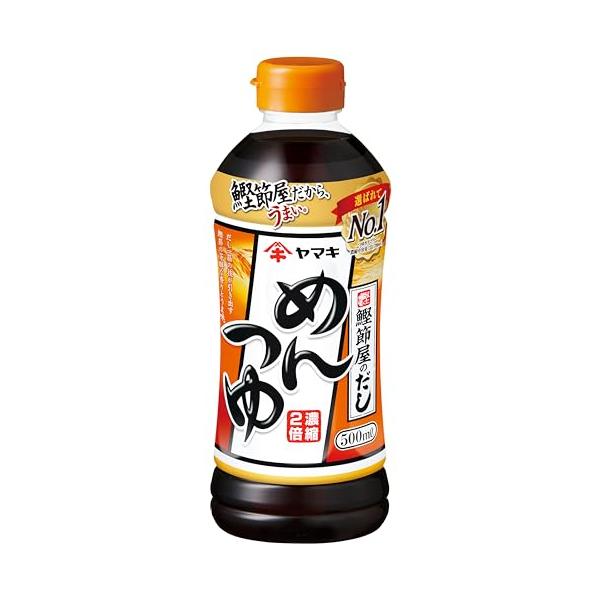 めんつゆ 500mlオレンジ/めんつゆ 500ml ×4本/-・Size:めんつゆ 500ml ×4本Style:めんつゆ 500ml・鰹節の芳醇な香りと強いうま味の濃縮2倍めんつゆ