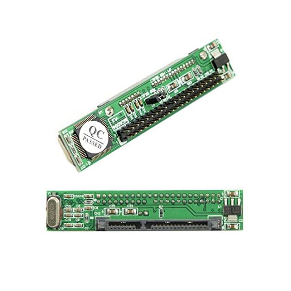 SATAディスクからIDEホストへ・  CY-EP-095・2.5インチSATA SSDまたはHDDドライブからIDE 44ピン変換ボード。・最大500GBまでのすべてのSATAドライブで動作し、IDE 66/100/133MB/sをサポー...