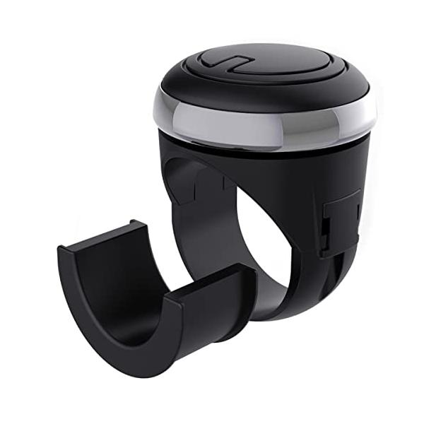 ハンドル ノブブラック/-/-・パッケージ個数:1・360度自由自在にハンドル操作をサポートする旋回ノブ内装の雰囲気に溶け込むスタイリッシュなデザイン・ソフトなシリコン製で手のひらとの相性は抜群グリップ力があり思い通りなハンドル操作が可能・...