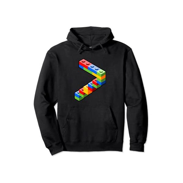 ・ブラック S ・7歳の誕生日服ビルディングブロック-6つのカラフルなクランプブロック付き誕生日シャツ-男の子と女の子のための7年。 7歳の誕生日のお子さまへのプレゼントに最適です。・学校や自宅での誕生日パーティーの衣装として、お子様への面...