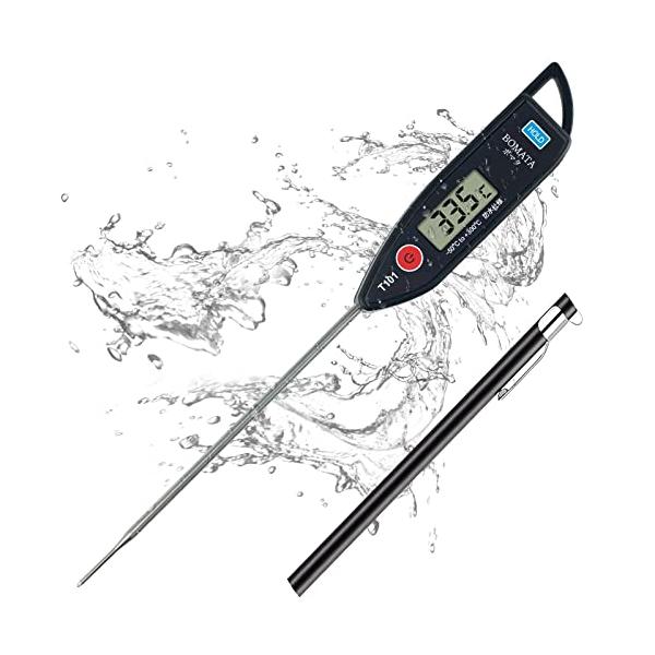 ブラック/-/-・Color:ブラック・速読3~6秒，広い測温範囲変径プローブを使用、さらに細いプローブの先端、普通の太いプローブと比べて伝導スピードが早く、読み取り時間は僅か3-6秒です。測定温度範囲: -50~300度、最小表示: 0....