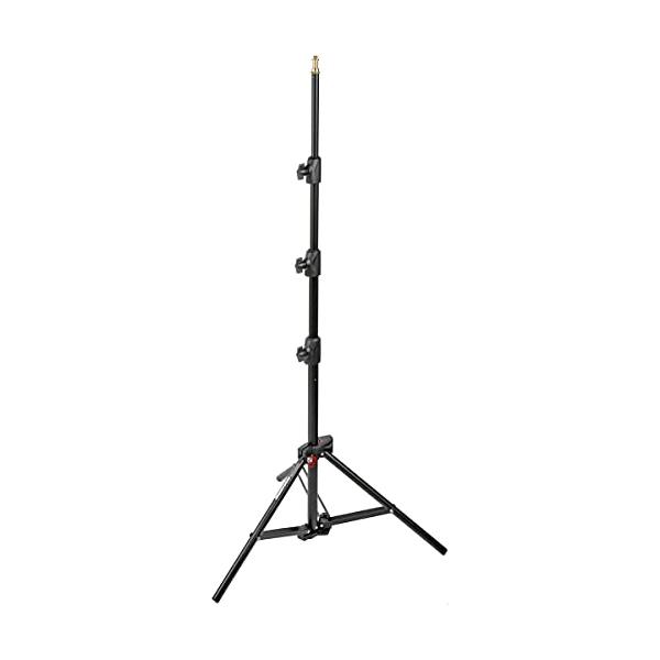 ブラック/全伸高:211cm/1051BAC・Size:全伸高:211cmPatternName:単品・パッケージ個数:1・軽量、コンパクト軽量コンパクトなライトスタンドです。自重は1kgながら、耐荷重4kgを実現。格納高は67cm。Typ...