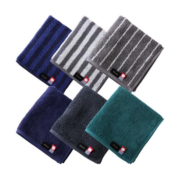 シンプルFアソート6枚/25cm×25cm/IT00101・Color:Fアソート6枚・世界にもその名を広げる愛媛県今治市の今治タオル。独自の高い品質基準を満たしたタオルだけがブランドネームを付けることができます。・ピンストライプやミックス...