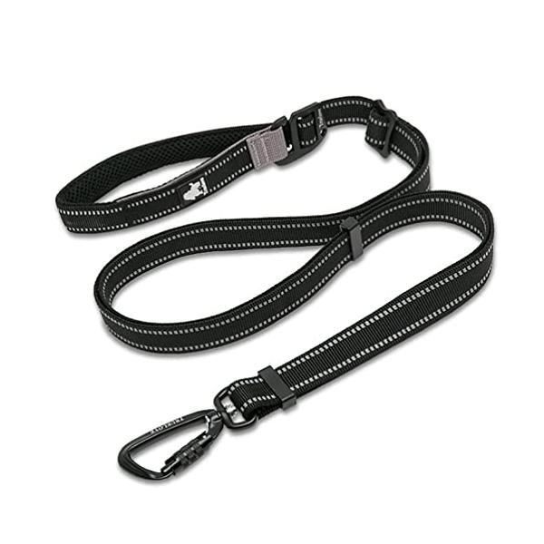 ・ブラック 110-200cm ・・Color:ブラック・【独創性】人間用の山登り用品と同じくアルミカラビナ、山登りDカンでできており、使っていて錆止め、丈夫性、耐衝撃性、耐震性がよくになってます。ソフトハンドル、手に優しいです。・【１本で...