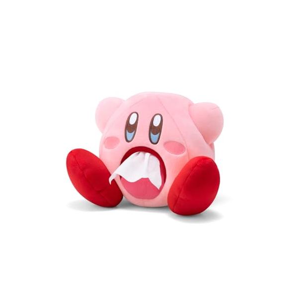 カービィ テーマすいこみ/-/NSL-0150・Color:すいこみ・パッケージ個数:1・Nintendo / HAL Laboratory  Inc.・ロールペーパーを手軽に使いやすく収納できるぬいぐるみ風のホルダーです。