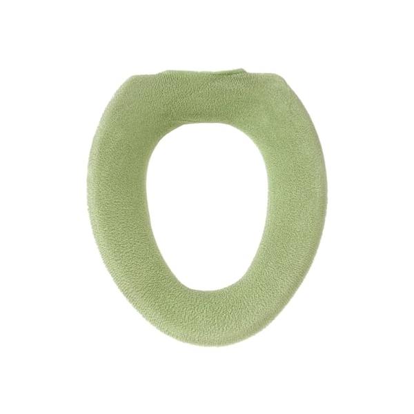 便座カバー(O型)グリーン/便座カバー(O型)/4548622180220・Color:グリーンStyle:便座カバー(O型)・パッケージ個数:1・本体サイズ:約16×35×2cm・本体重量:約80g・素材・材質:(本体)(表糸)アクリル1...