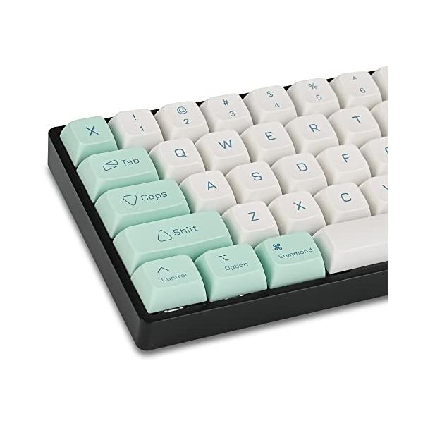 ?代ミント/-/-・パッケージ個数:1・高品質PBT素材究極のタイピング体験と耐久性を実現するため、ABSではなくPBT素材を採用しています。 ABS素材と比較して、PBTは感触があり、耐久性があります。 乾燥していて、油っぽくなりにくいで...