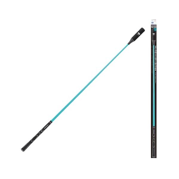 ６_ドライバーの飛距離アップに(TR-5002TB)ターコイズブルー/-/-・Style:６_ドライバーの飛距離アップに(TR-5002TB)PatternName:単品・全長約43インチの長尺型スイング練習器具。・全体重量約460gながら...