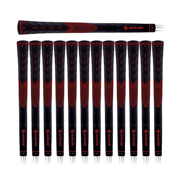 ゴルフグリップ　ラバー　クラブグリップレッド・スタンダード・１３本/-/-・Color:レッド・スタンダード・１３本・????コスパSaplizeはゴルフ愛好家の皆さんのために、品質の高い商品を作り出し、優れたコストパフォーマンスの商品を提...