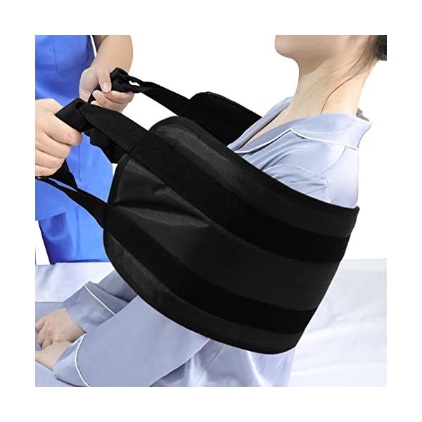 黒/110cm/-・Color:黒Size:110cm・パッケージ個数:1・??介護者、要介護者共に負担が減る110cm大きいサイズの移乗ベルトは、受力面積が大きく、ストレスを分散して患者に快適さを感じさせます。そして、介護者は持ち手を握る...