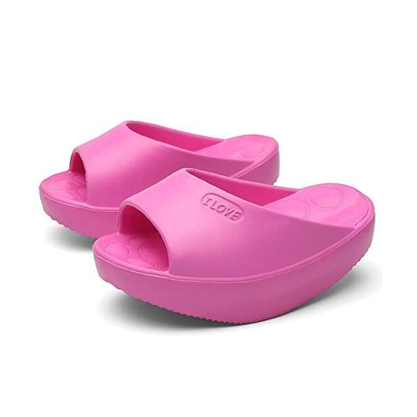 スリッパ・ピンク 22.5~23.5 cm 2.5E ・・Size:22.5~23.5 cm 2.5EColor:ピンク・【靴幅】2.5E【サイズ】S：22.5?23.5cm、M：24.0?25.0cm・【素材】エチレン酢酸ビニル、EVA樹...