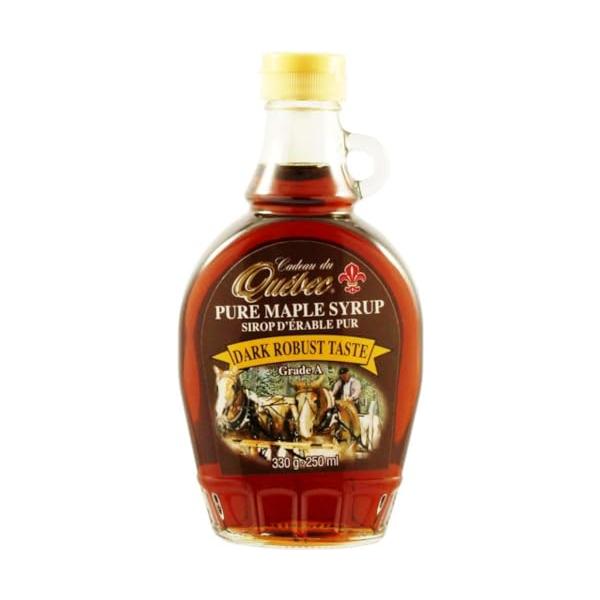 -/330g/19331・FlavorName:ダークロバストSize:330g・カナダ ケベック州で採取された100%純粋なメープルシロップです。春先のわずかな期間にメープルの樹木から採取した樹液を煮詰めただけの、着色料や添加物を一切含ま...