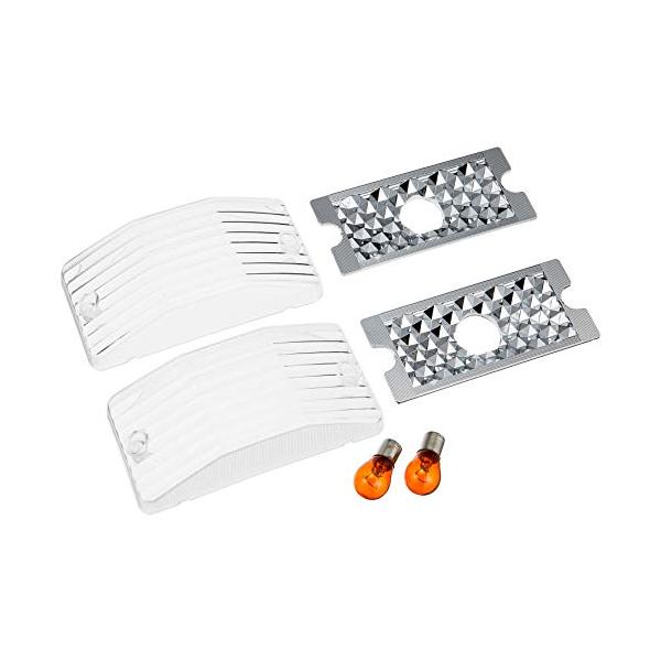 クリアー/-/502649・パッケージ個数:1・中間サイドレンズ Bタイプ反射板付 50L クリアー