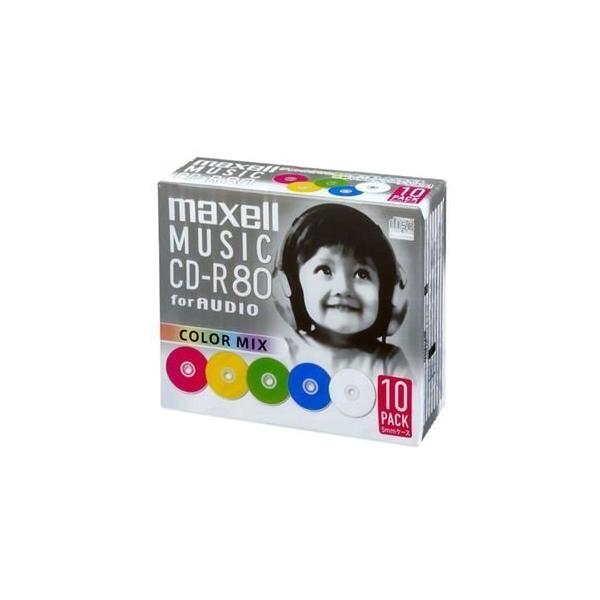 CDメディア-/10枚/CDRA80MIX.S1P10S・Size:10枚・パッケージ個数:1・規格:CD-R・種類:AV用・入数:10・盤面印刷:不可