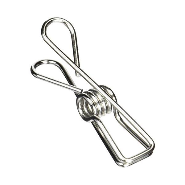 ピンチ 10個セットシルバー/10個セット/00357-9・Style:ピンチ 10個セット・パッケージ個数:1・サイズ:約1.4×2.3×6.2cm・本体重量:約0.01kg・素材・材質:18-8ステンレス・生産国:台湾 最終仕上げ:日本