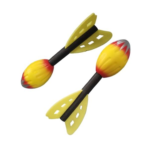 【ジャベリックボール2個セット】子供から大人まで楽しめる弓矢の形をしたジャベリックボール。槍投げの練習に最適。野球や陸上競技にも使えます。・【アウトドアやスポーツの練習に最適】ジャベリックスローはピッチャーの練習にも注目され、スピードアップ...