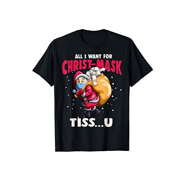 ・ブラック S ・面白いサンタクロースティッシュペーパーグラフィックイラストは、このホリデーシーズンに最適です。クリスマスに欲しいのは、このクリスマス2020年の男性、女性、ティーンズボーイズ、女の子のためのグラフィックです・クリスマスギフ...