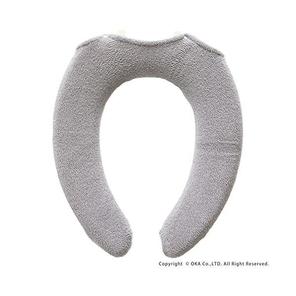 U型専用便座カバーグレー/10mm(やわらか)/4548622309461・Color:グレーSize:10mm(やわらか)Style:U型専用便座カバー・パッケージ個数:1・本体サイズ:約9×87×1cm・対応便座タイプ:U型専用(洗浄暖...