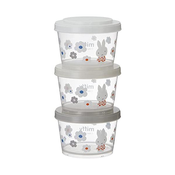 容器3P/-/SIJ3-A・Color:容器3P・パッケージ個数:1・サイズ:直径9.1×高さ6.4cm・素材・材質:ポリプロピレン・生産国:日本・セット内容・付属品:3個セット・容量:1個240ml