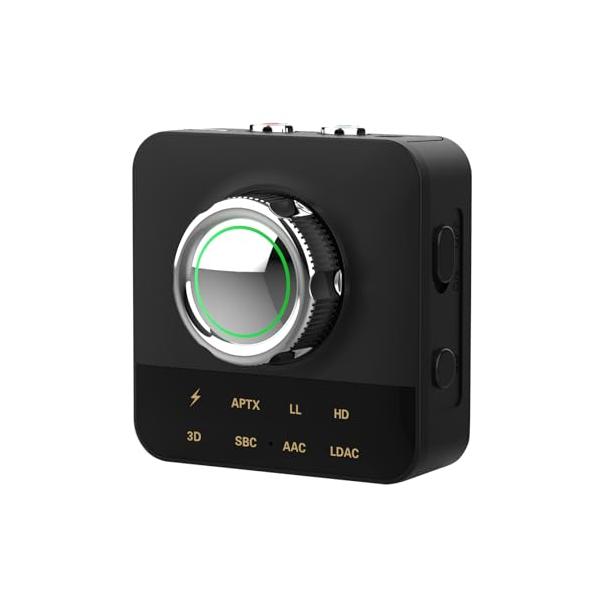 LDAC/黒/丈3.1 cm x 幅6.1 cm (1枚組)/-・Color:LDAC/黒・オーディオにワイヤレスBluetoothを導入します AK3040R Pro Bluetooth レシーバー は、Bluetooth機能を備えてない...