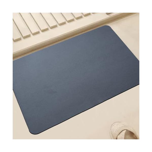 ダークグレー/40 x 60 cm (長方形)/-・Color:ダークグレーSize:40 x 60 cm (長方形)・パッケージ個数:1・4層構造マイクロファイバーテクノロジーファブリック層(テクニカルファブリック、快適な踏み心地)、珪藻...