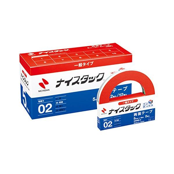 大巻業務用/24個ホワイト/A.5mm(12巻)/NWBB-5・Size:A.5mm(12巻)・パッケージ個数:1・テープ仕様サイズ：幅5mm×20m巻　2巻入、粘着力：普通、基材：古紙パルプ配合率40％再生紙、粘着剤：アクリル系、厚さ：0...