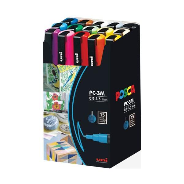 15色セット・15色セット 細字 PC-3M15C・・Color:15色セットPatternName:単品・15色セット/細字丸芯・重量: 240g・水性顔料・サイズ:縦 146 ×横79 ×厚さ 57mm・インク色:紫、桃、赤、橙、山吹、...
