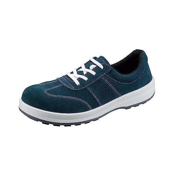 安全靴 短靴 JIS規格・ブルー 24.5 cm SS11BV・・Size:24.5 cmColor:ブルー・規格:JIS T 8101 CI/S/P1/F1/HI1/H合格・サイズ展開:23.5~28.0cm(EEE)・甲被:牛革(ベロア...