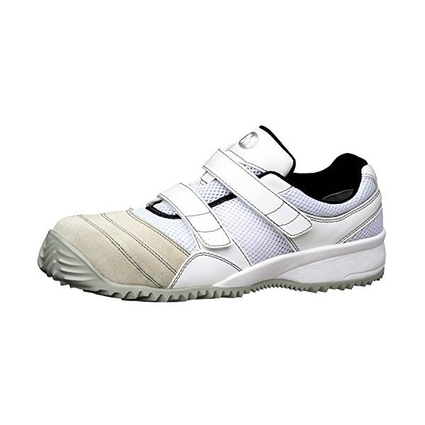 ビジネスホワイト/24.5 cm 3E/TS-115N・Size:24.5 cm 3EColor:ホワイト・パッケージ個数:1・規格 ●JSAA認定　A種（普通作業用）合成皮革製プロスニーカー/踵衝撃吸収・素材 ●先芯：ワイド樹脂　●甲被：...