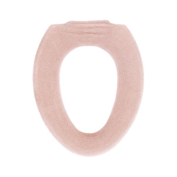 便座カバー(O型)ピンク/便座カバー(O型)/4548622398212・Color:ピンクStyle:便座カバー(O型)・パッケージ個数:1・品質：表糸 アクリル100％、芯糸 ナイロン91%・ポリウレタン9％・生産国：中国・重量：50グ...