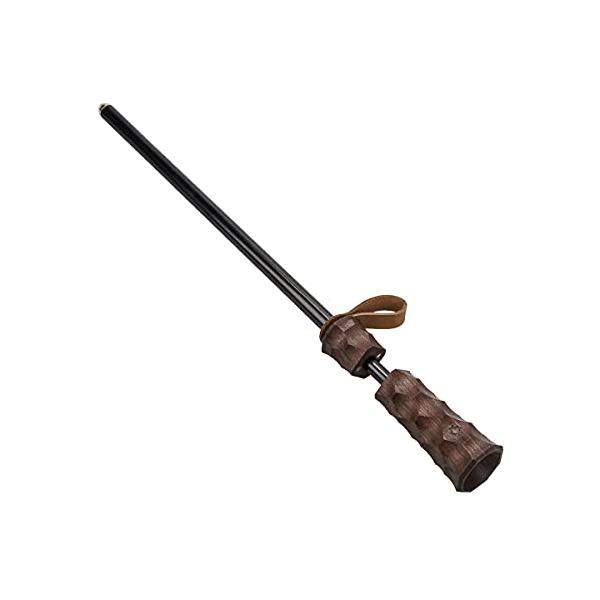 TW1050-B/-/-・Color:TW1050-B・材質：ブラックウォールナット、真ちゅう、牛革、鋳鉄　重さ：210g・長さは自由に調節でき、 分解して使用することもできます。吹き口は安全で快適、そして無臭です。・ホワイトオークは、強度...