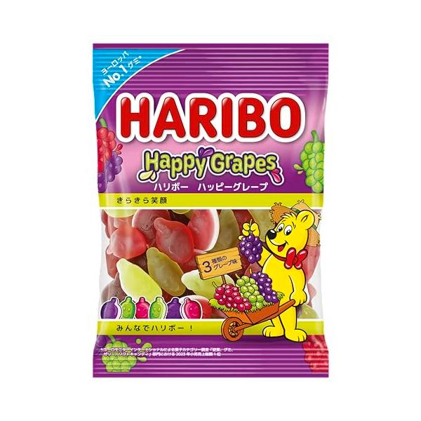 パープル/80グラム (x 1)/9002975319065・FlavorName:グレープSize:80グラム (x 1)・パッケージ個数:1・3種類のグレープ味のグミ・ジューシー感・フレーバーバラエティ・ユニークな食感