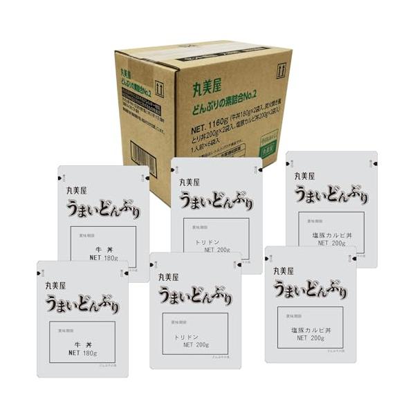 FlavorName:3種(牛丼、炭火焼き風とり丼、塩豚カルビ丼)アソート・原材料:［牛丼］玉ねぎ（国産）、牛肉、しらたき、発酵調味料、砂糖、醤油、ビーフエキス調味料、食塩／調味料（アミノ酸等）、増粘剤（加工でん粉、キサンタン）、乳酸カルシ...