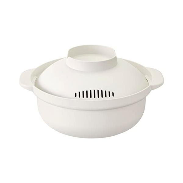 スモーキーベージュ/-/NIM-118-SB・Color:スモーキーベージュ・パッケージ個数:1・サイズ(約):幅21.5cm×奥行18.3cm×高さ11.5cm 重量(約):138g・材質:ポリプロピレン / 耐熱温度140℃ 耐冷温度-...