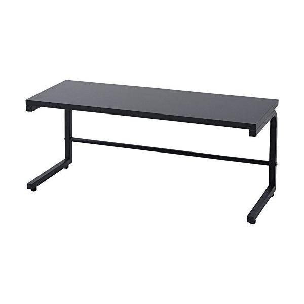 レンジ上ラックシンプル幅60ブラック/幅60/RKS-6022(BK)・Color:ブラックStyle:レンジ上ラックシンプル幅60・パッケージ個数:1・お客様品・本体サイズ:幅60×奥行22×高さ25cm・材質:フレーム=スチール(エポキ...