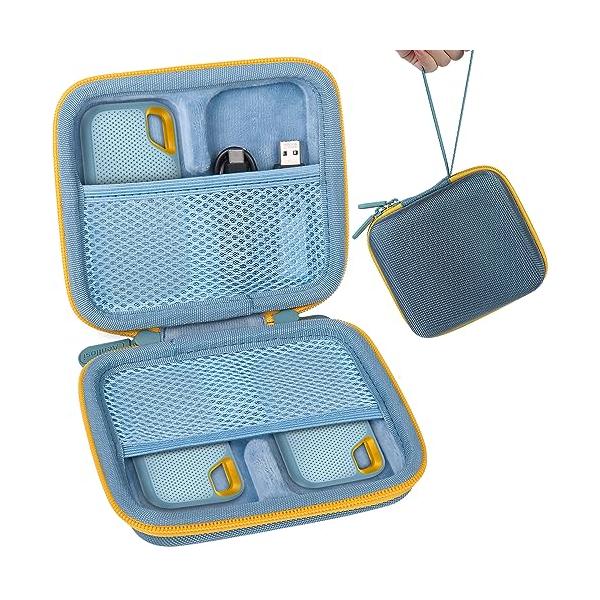 スカイブルー/SDSSDE61/SDSSDE80/SDSSDE81/AASN021369・Size:SDSSDE61/SDSSDE80/SDSSDE81Color:スカイブルー・完璧にフィットAenllosi 収納ケースは、SanDisk ...