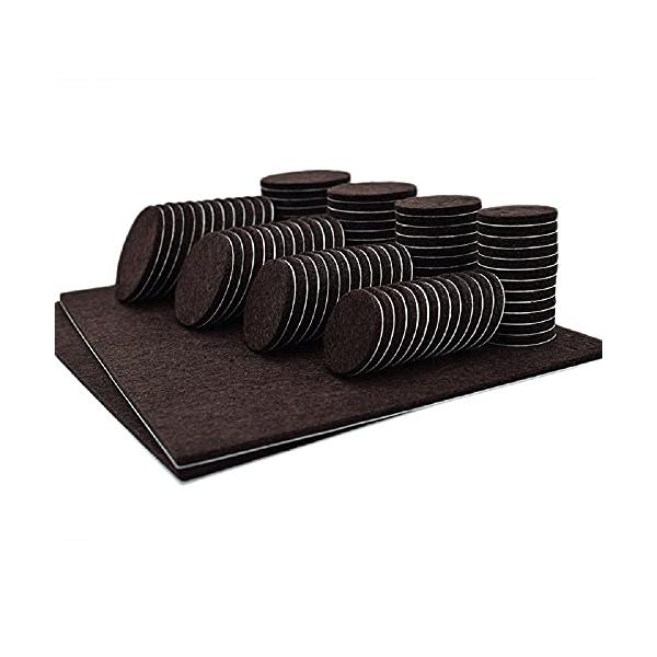 ・ブラック  ・・Color:ブラック・【家具すべーる】床保護シート床傷防止、騒音防止、スムーズな動き、湿気・カビから守る。・【床まもるん】音対策、家具の保護対策、床のキズ防止など様々な場所で大活躍傷防止テープ。机、椅子、テーブル、ソファー...