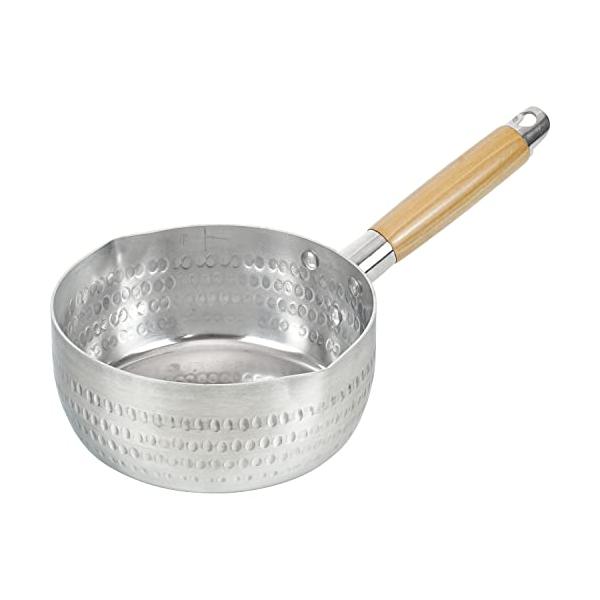 16cm/ガス火専用シルバー/1.4 L/RB-2583・Style:16cm/ガス火専用・パッケージ個数:1・本体:アルミニウム合金、底面:ステンレス鋼、ハンドル:天然木・満水容量:1.4L・生産国:中国