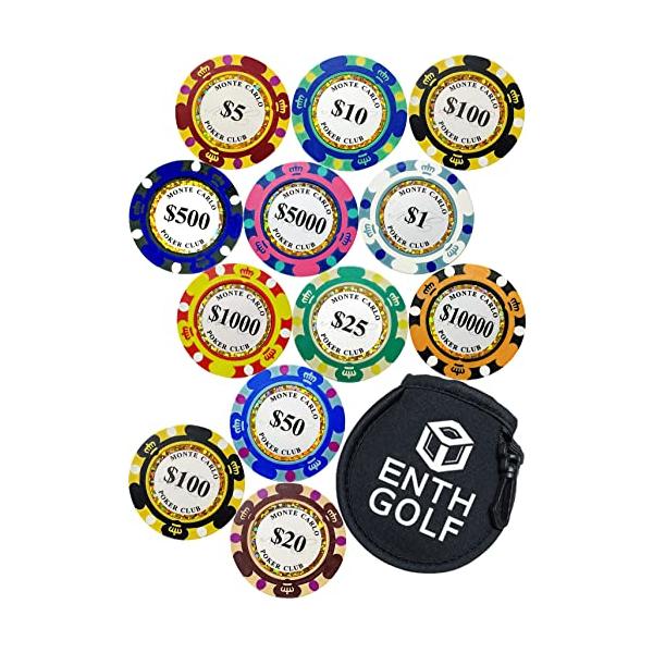 ?人気の高いカジノチップデザインで、ラメの装飾が施されており、オシャレで遊び心のあるアイテムです。さらに、高耐久なＡＢＳ樹脂を使用しているため、長期間使用することができます。・?優雅で洗練されたデザインが特徴です。その大きさと存在感は、遠方...